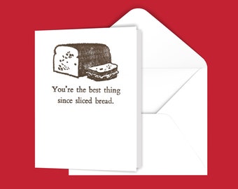 Printable Greeting Card - INSTANT DOWNLOAD - You're the Best Thing ...