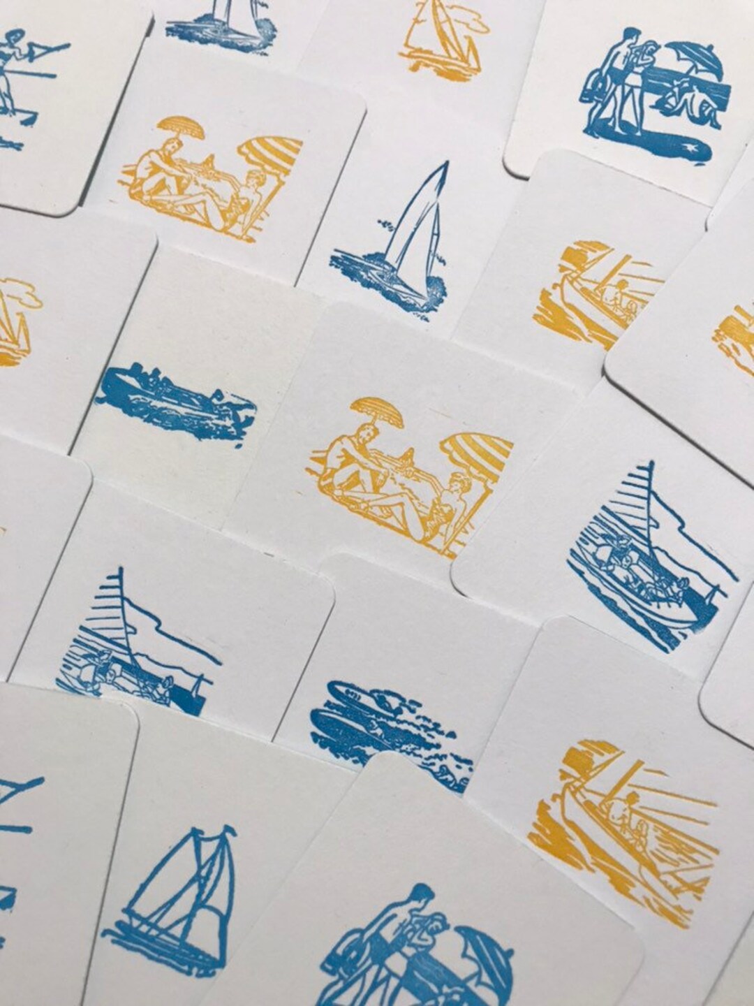 At the Lake Memory Match Game - Etsy