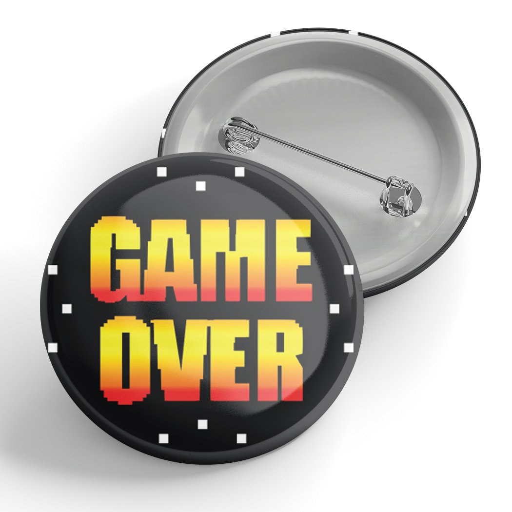 Game Over Button - Etsy