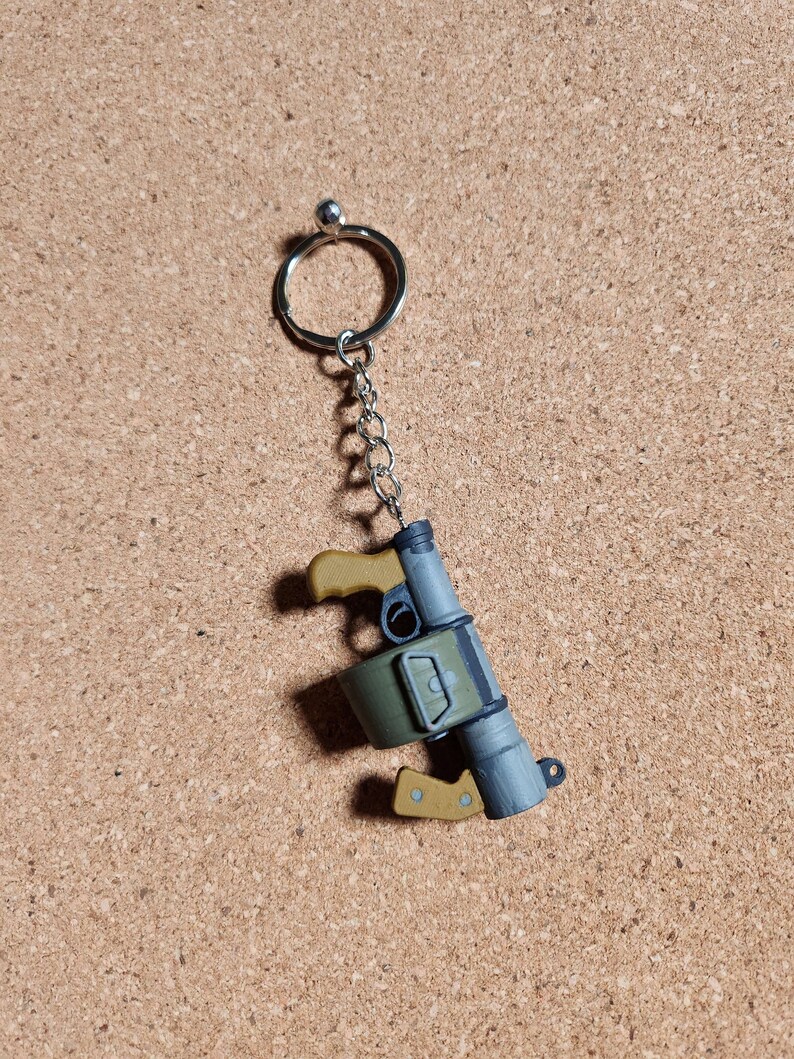 TF2 Sticky Bomb Launcher Keychain Team Fortress 2 Resin Handpainted ...