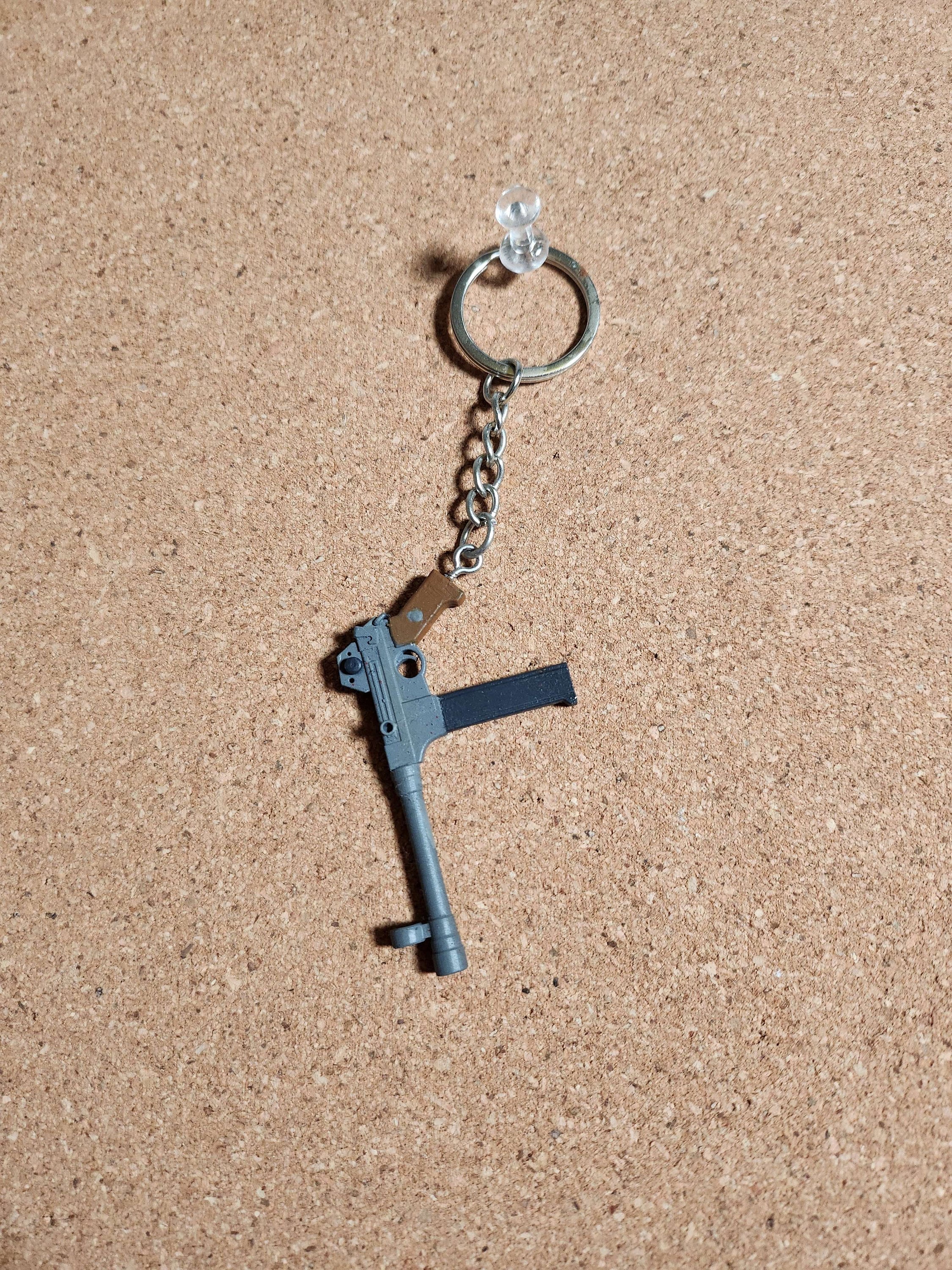 TF2 SMG Keychain Team Fortress 2 Resin Handpainted Charm - Etsy