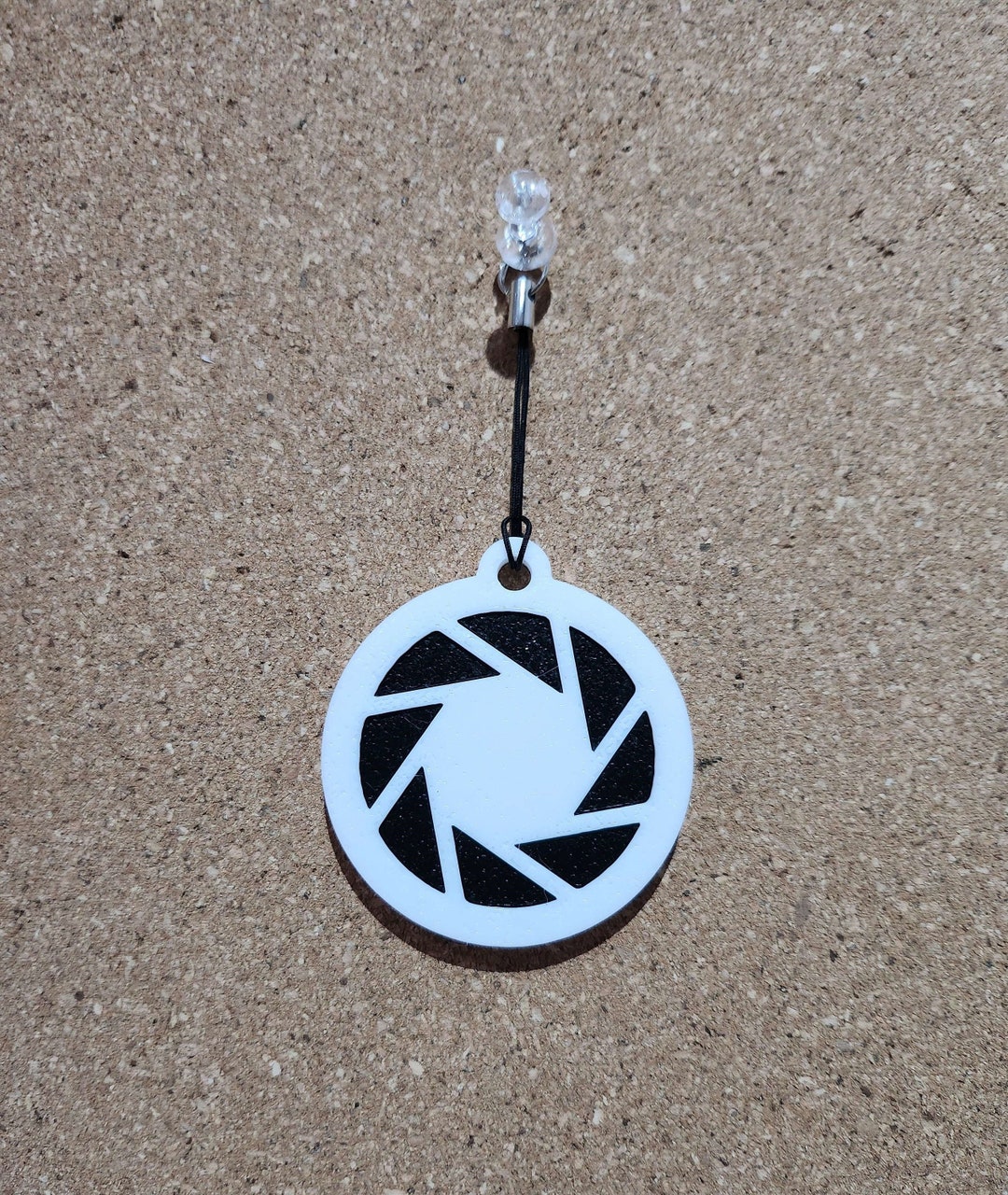 Portal Inspired Aperture Science Logo Keychain 3D Printed Charm - Etsy