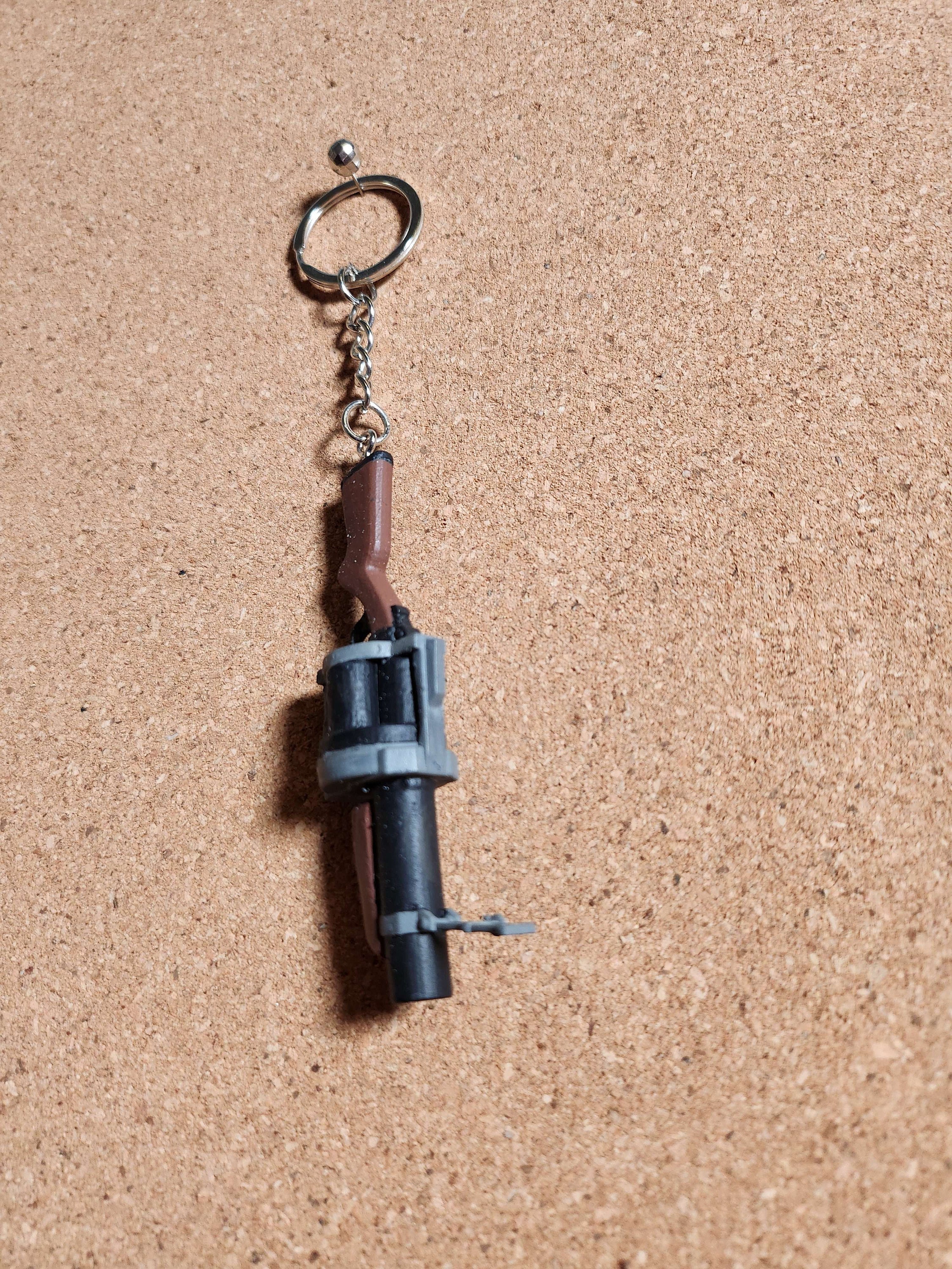TF2 Grenade Launcher Keychain Team Fortress 2 Charm Handpainted Resin ...