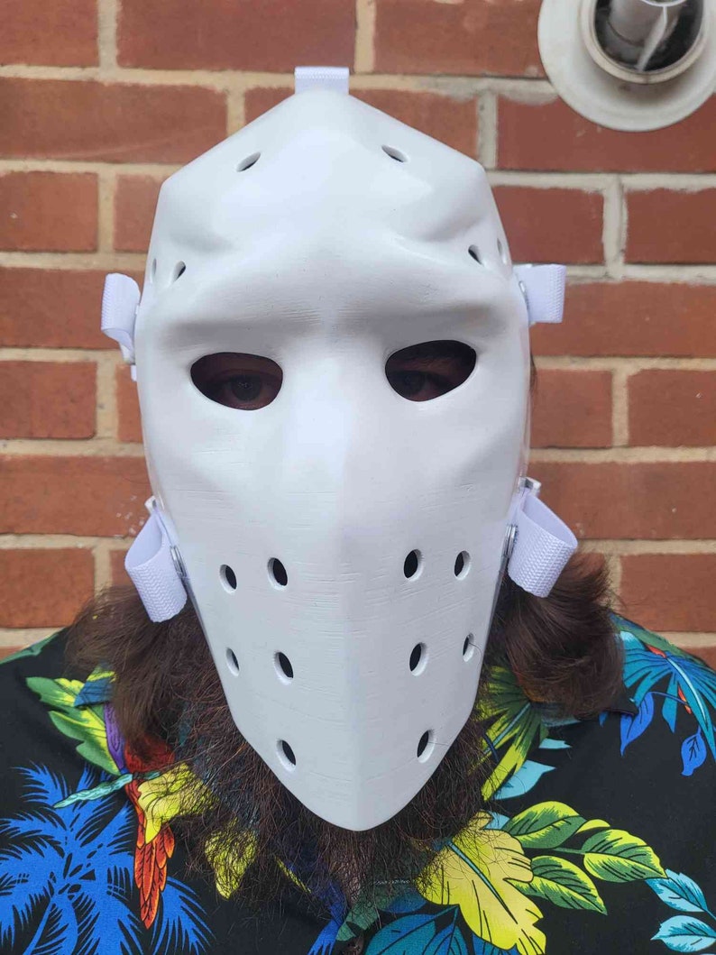 White Heat 1995 Inspired Hockey Mask Finished Cosplay Mask Ready to ...