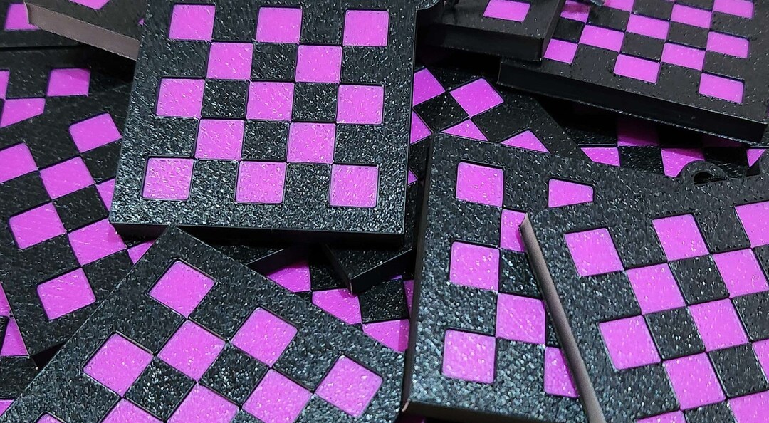 Garry's Mod Inspired Missing Texture Keychain 3D Printed Charm - Etsy