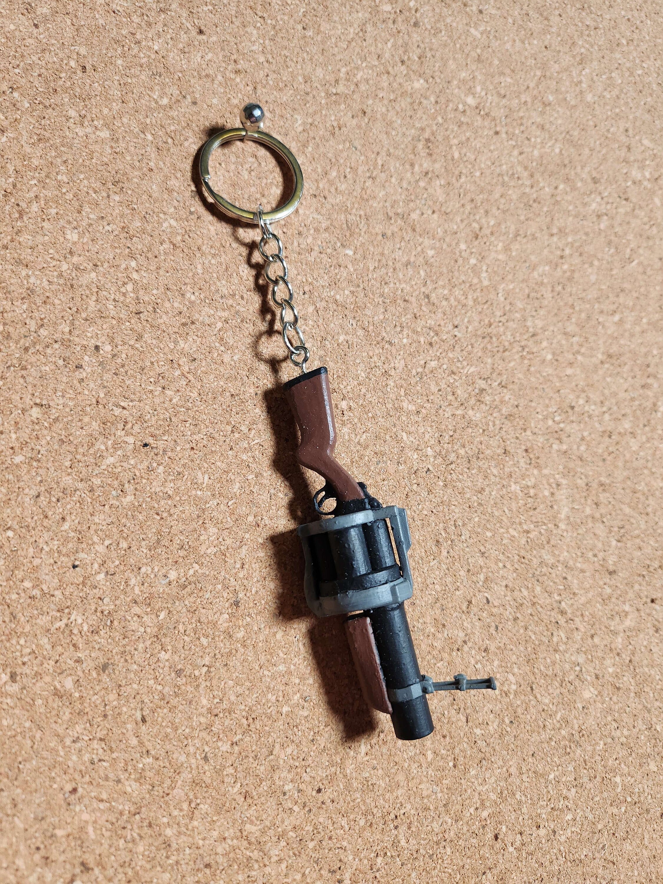 TF2 Grenade Launcher Keychain Team Fortress 2 Charm Handpainted Resin ...