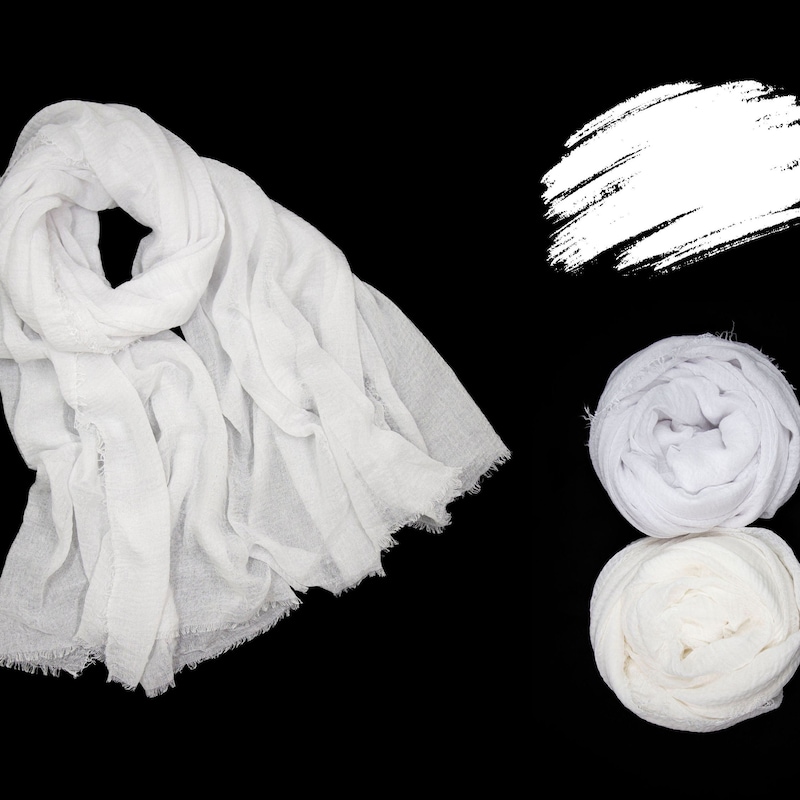 Polyester Scarf Cotton - Etsy