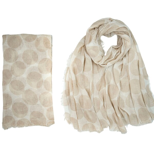 Beige Scarf - Etsy
