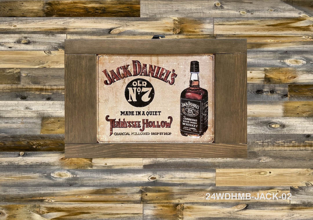 Clearance: 24" W "deep" JACK DANIELS Murphy Bar/wall Bar/dropdown ...