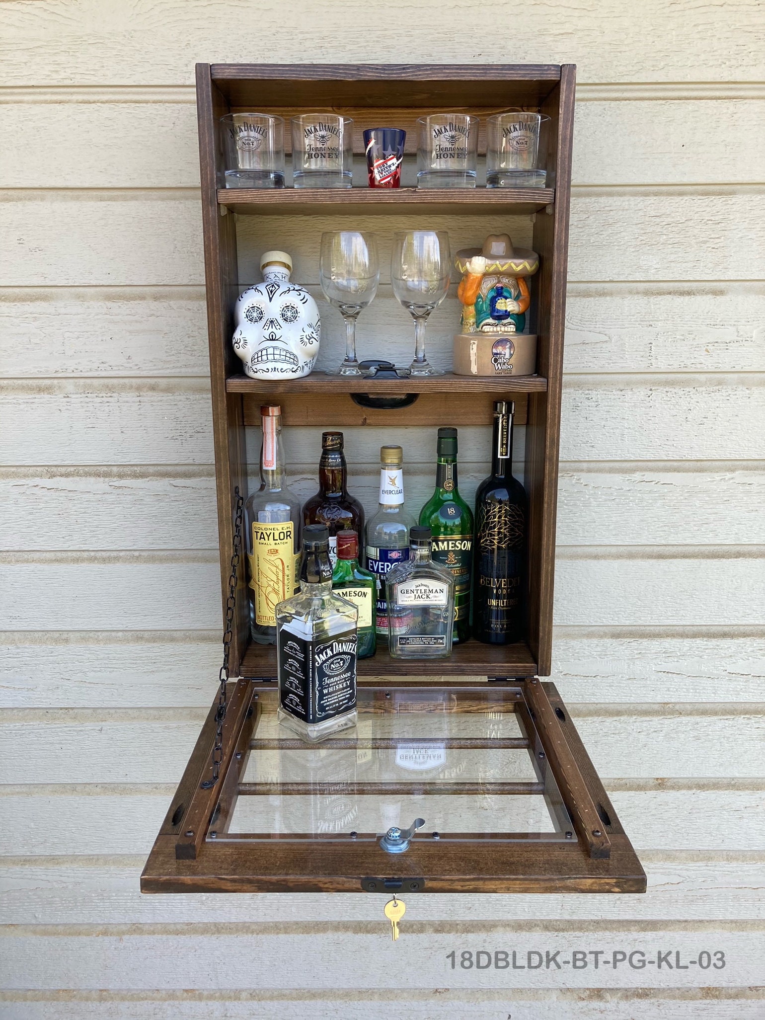 18 W DEEP DOUBLE DECK Murphy Bar. Plexiglass | Etsy