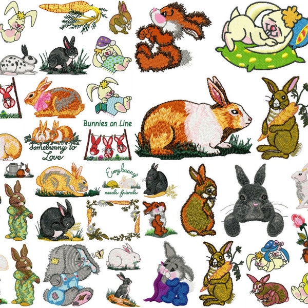 Rabbit Designs - Etsy