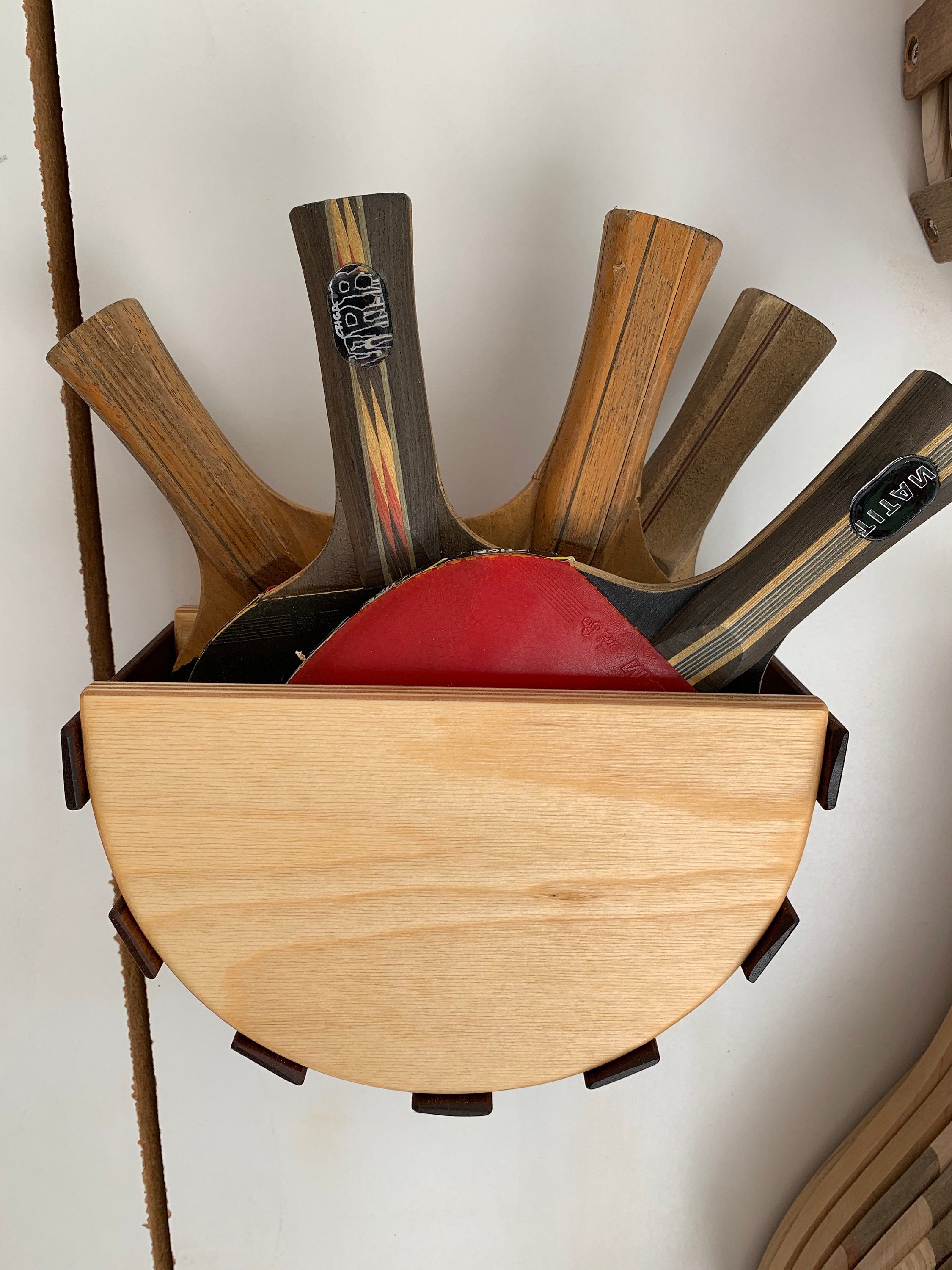 Storage for Ping Pong Paddles, Ping Pong Ball Storage, Smashballs and ...