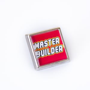 Master Builder Lapel/tie Pin Badge - Etsy