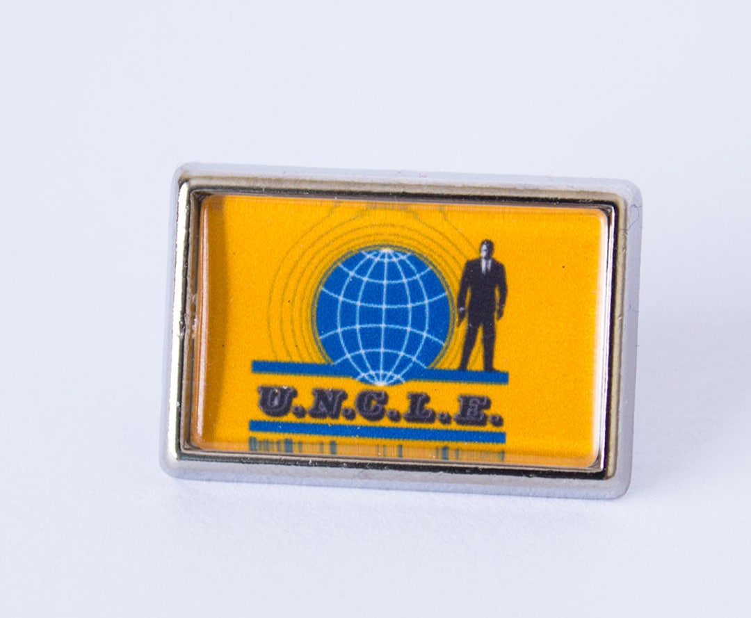 Retro 'the Man From U.N.C.L.E.' Lapel Pin - Etsy UK