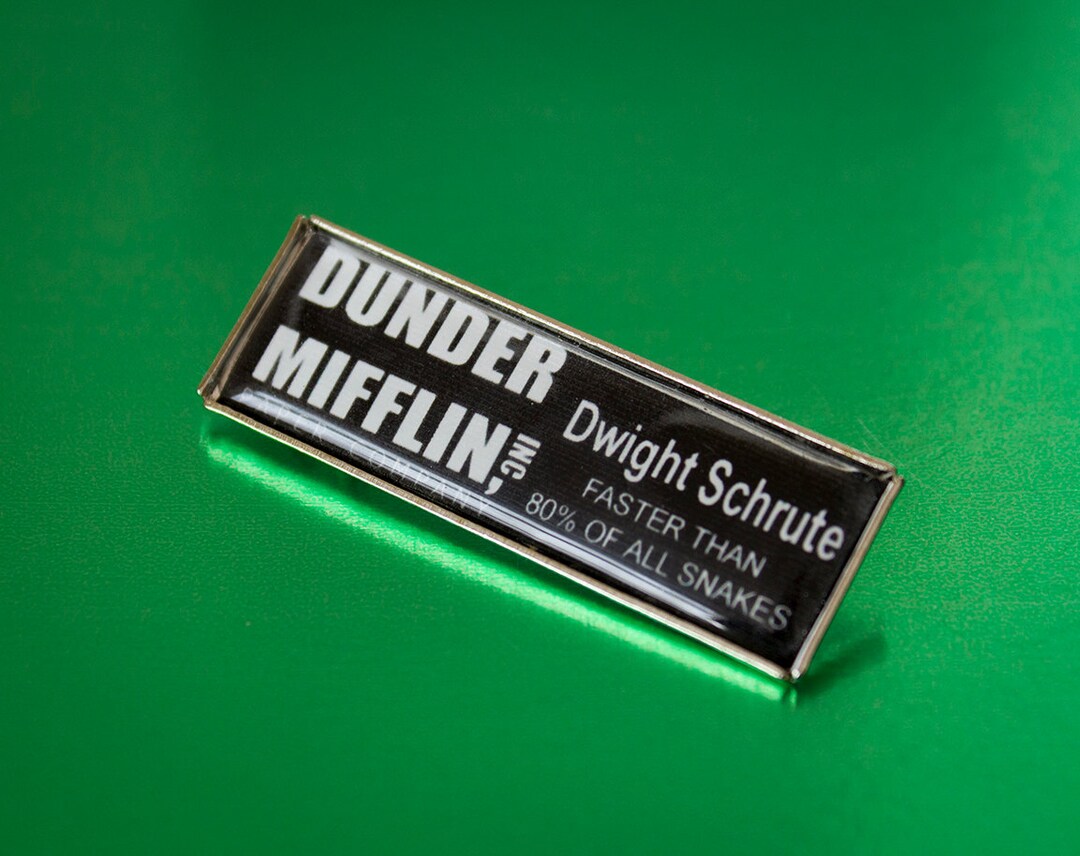 The Office Dwight Scrute ID Badge - Etsy