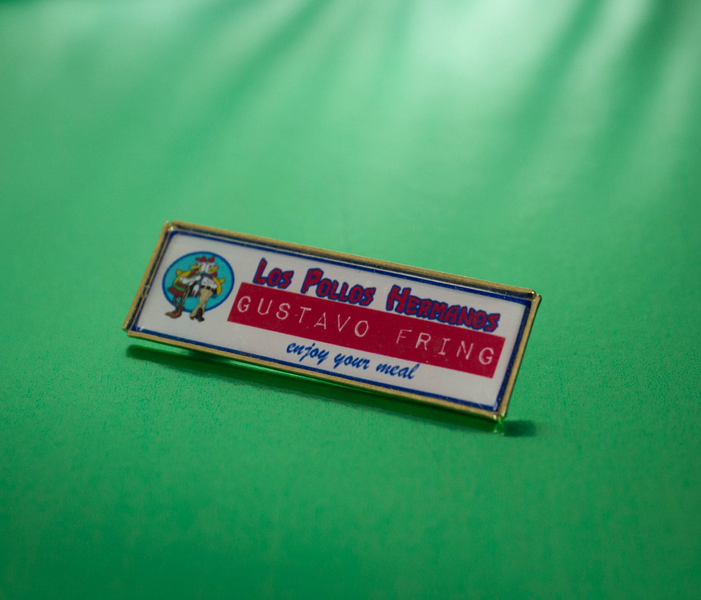 Breaking Bad Gus Fring's Los Pollos Hermanos ID Badge | Etsy