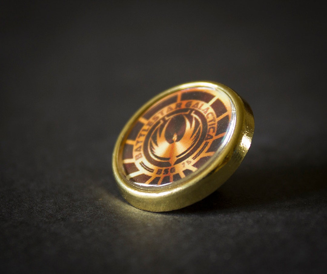Great Battlestar Galactica Lapel/tie Pin Badge - Etsy