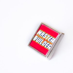 Master Builder Lapel/tie Pin Badge - Etsy