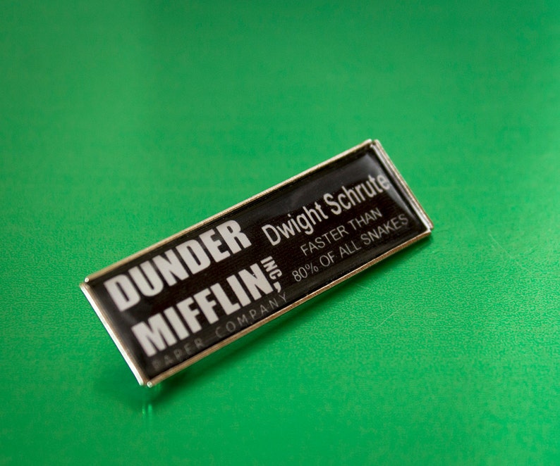 The Office Dwight Scrute ID Badge | Etsy UK