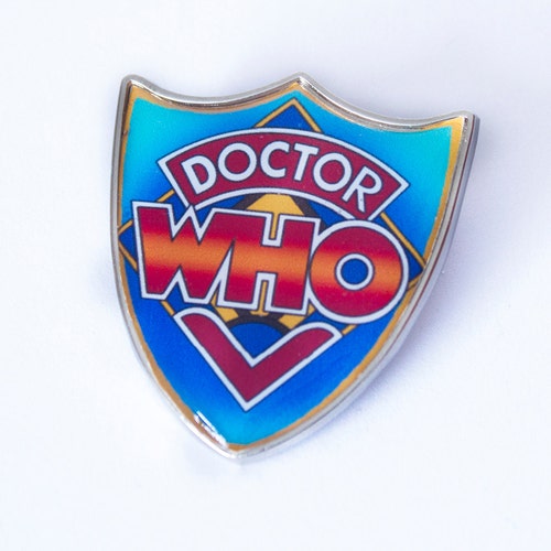 Retro Dr Who Inspired Lapel/pin Badge - Etsy