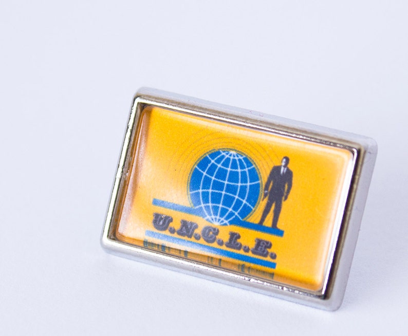 Cool Retro the Man From Uncle Lapel/tie Pin Badge - Etsy