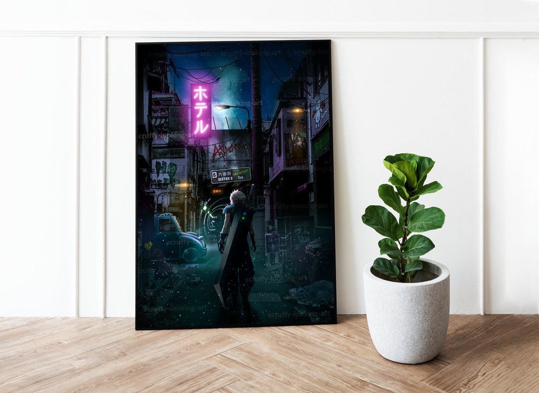 Sector 7 Alley - Video Game Poster, Video Game Art, Prints, Gamer Room ...