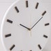 Scandi Clock Wooden Clock, Simple, White - Etsy