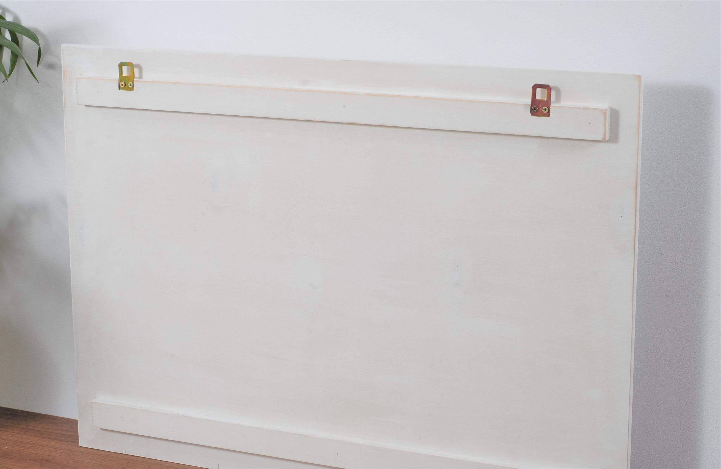 Wall Organizer + Dry Erase Board, White + Natural Oak, Whiteboard ...