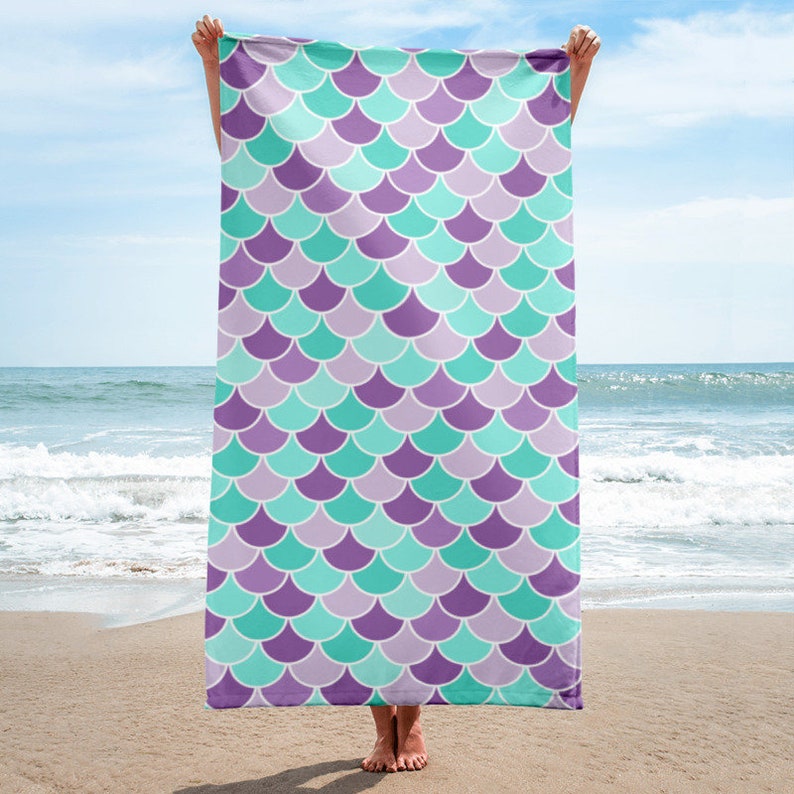 Mermaid Shower Curtain Mermaid Bathroom Decor Custom Mermaid Etsy