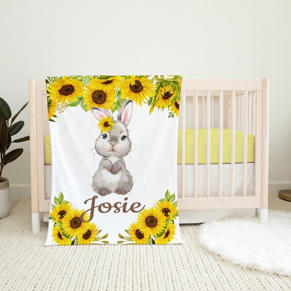 Sunflower Bunny - Etsy