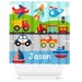Transportation Shower Curtain Bath Mat Kids Bathroom Girl Boy - Etsy
