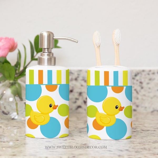 Rubber Duck Soap Dispenser - Etsy