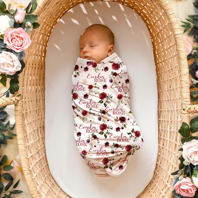Red Rose Baby Items - Etsy