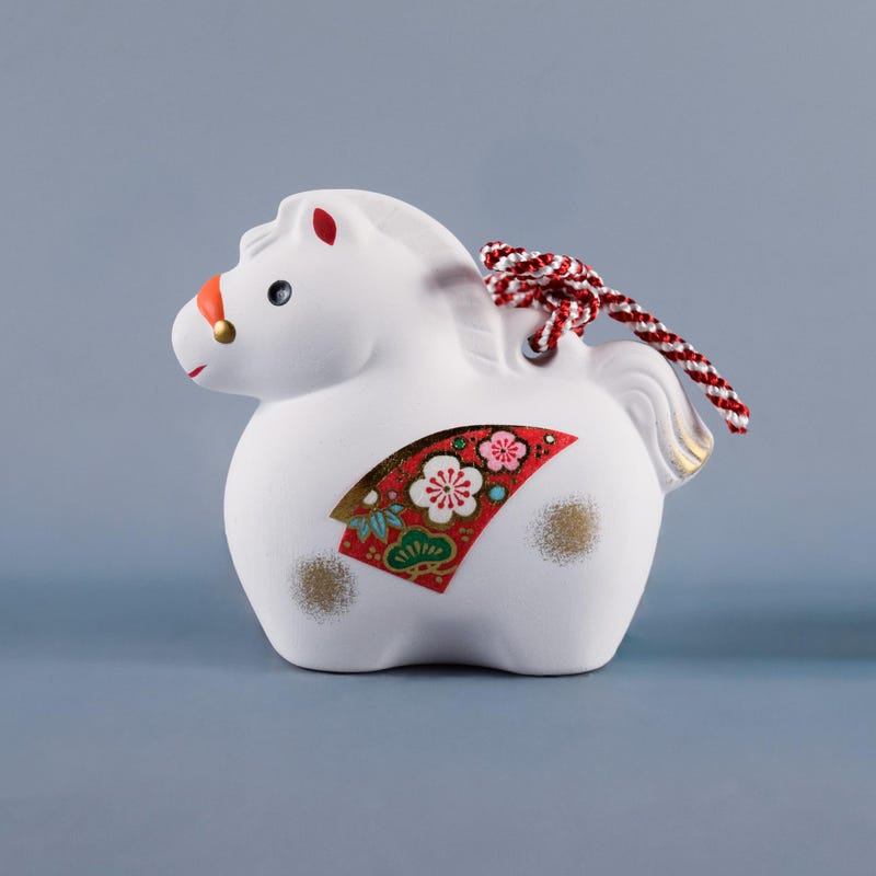 Japanese Zodiac Horse 2026 Ornament - Etsy Canada