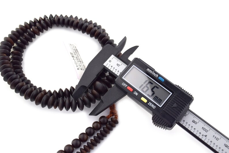 Tendai Sec Ohira Juzu Japanese Black Banded Ebony Wood Prayer Mala ...