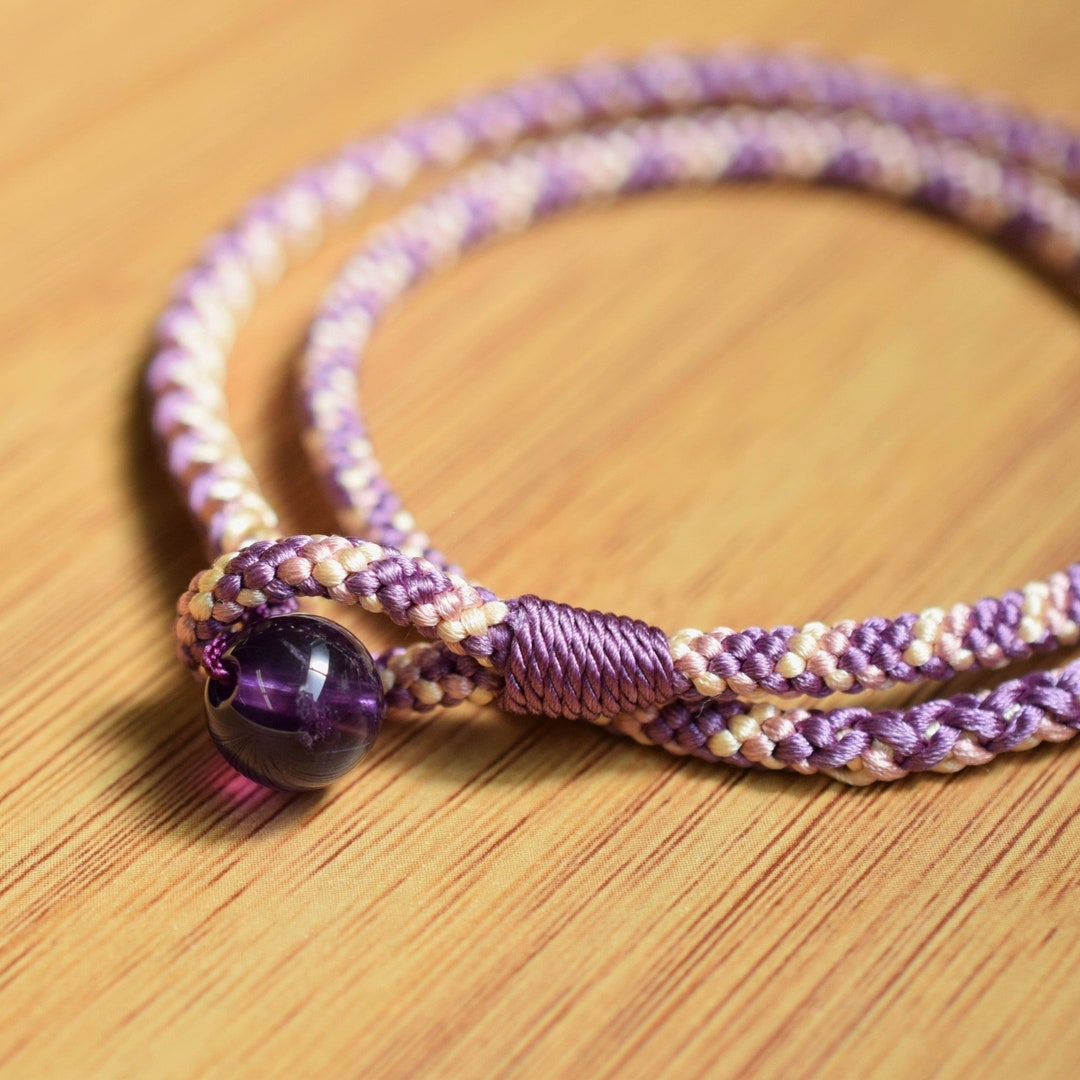 Tozaburo Himo X Kyoto Asahiya Kumihimo Braided Bracelet 5 Colors ...