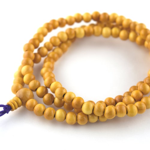 Black Kaki Wood Japanese Juzu Bracelet Prayer Beads Asian - Etsy UK