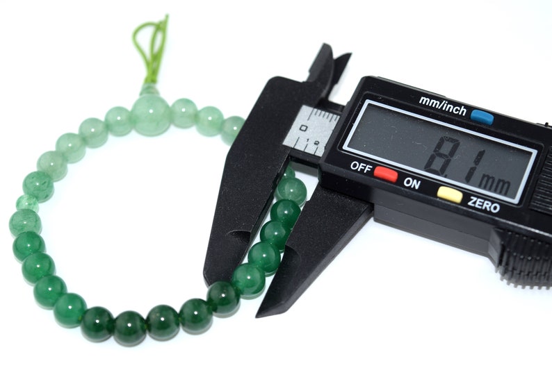 Green Aventurine Quartz Indian Jade Gradation Beads Japanese Juzu ...