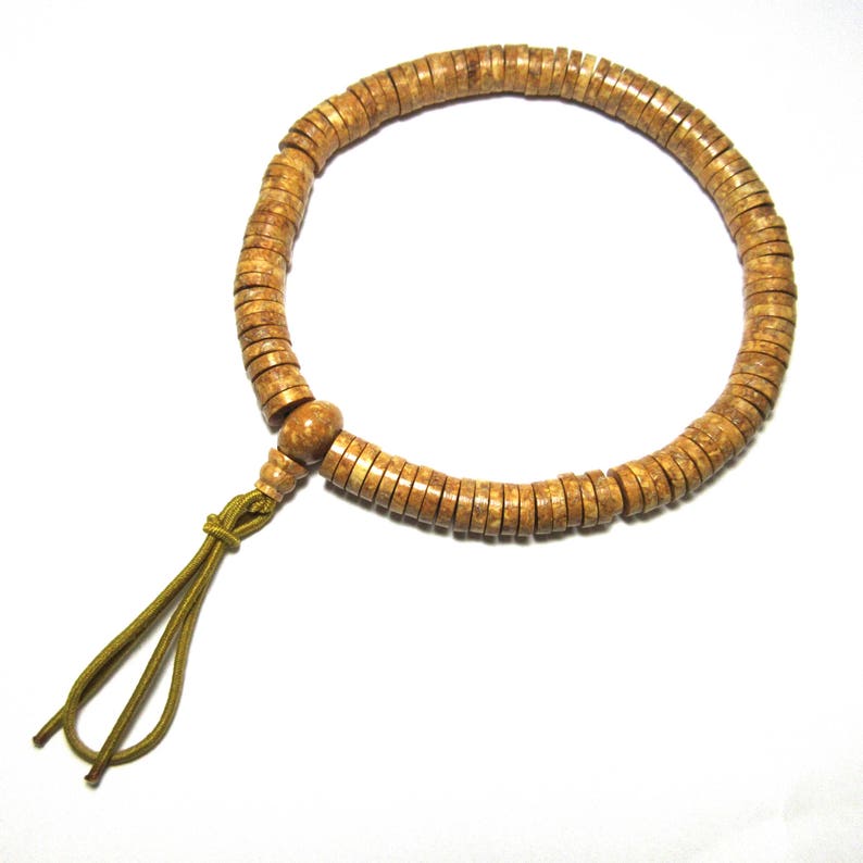 Bodhi Tree Wood 108 Beads Japanese Juzu Beads Buddhist Prayer - Etsy