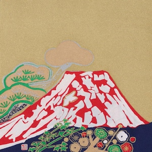 Japanese Furoshiki, Silk Fabric, Wrapping Cloth, 45cm×45cm, Handmade ...