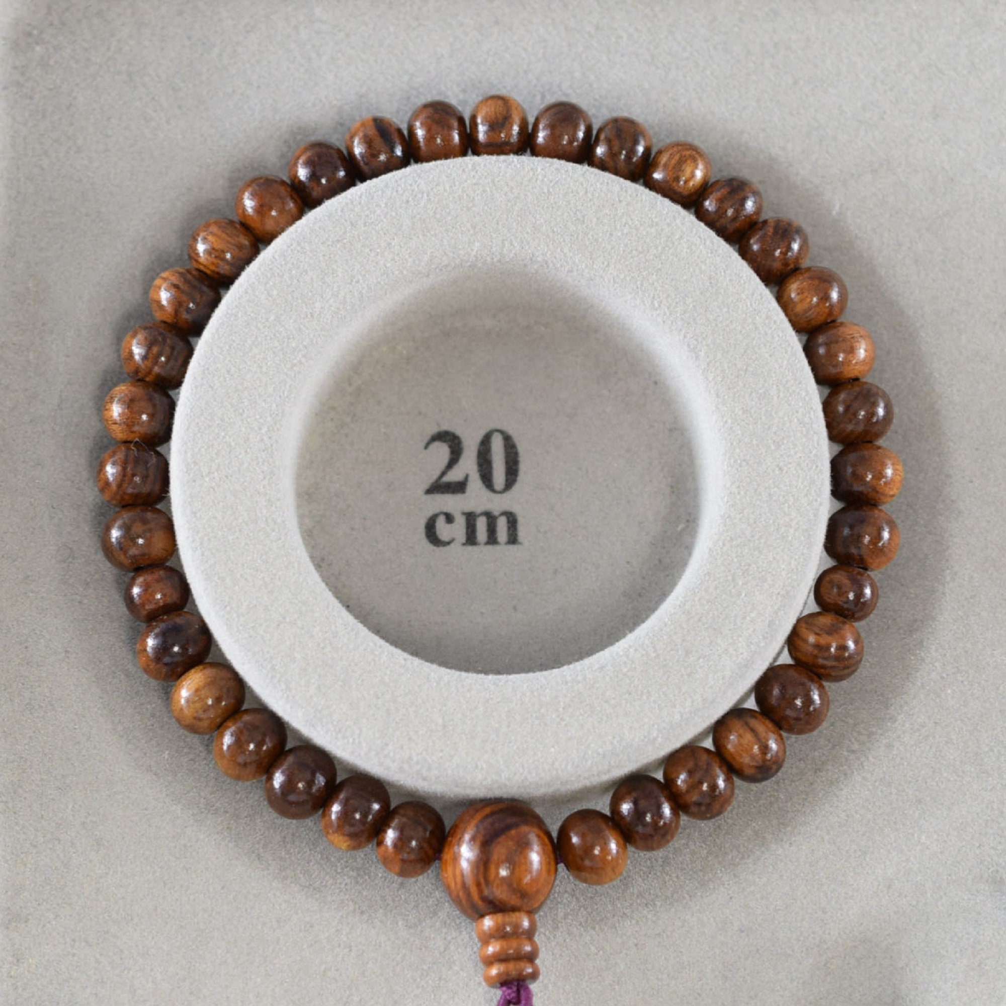 7mm Beads Sendan Chinaberry Wood Bracelet Japanese Juzu Prayer Beads ...