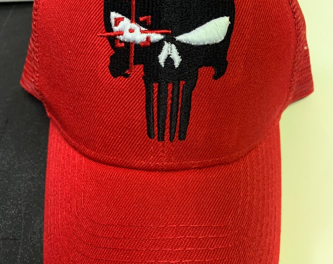 3D Punisher Cap chris Kyle Inspired. - Etsy