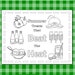 Summer Coloring Page - Treats That Beat the Heat - Printable Page for ...
