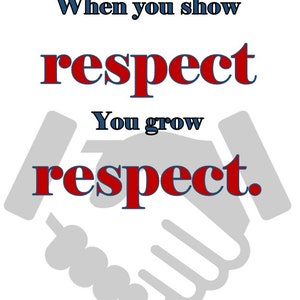 Show Respect, Quote Printable, Grow Respect, Leadership Artwork Office ...