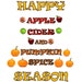 Happy Apple Cider Season/happy Pumpkin Spice Season Print for Your Fall ...