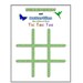 Spring and Summer Printable Tic Tac Toe Game Board and Reusable ...