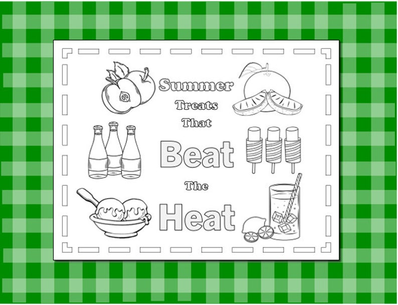 3 Summer Coloring Pages - Printables for Kids and Adults for Enjoyment ...