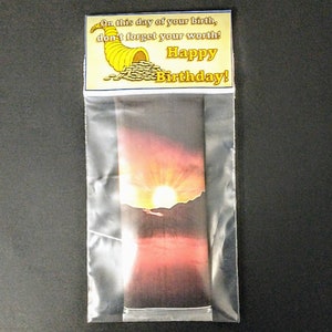 Birthday Bag Topper Printable - for a Teacher's Gift, Office Handout or ...