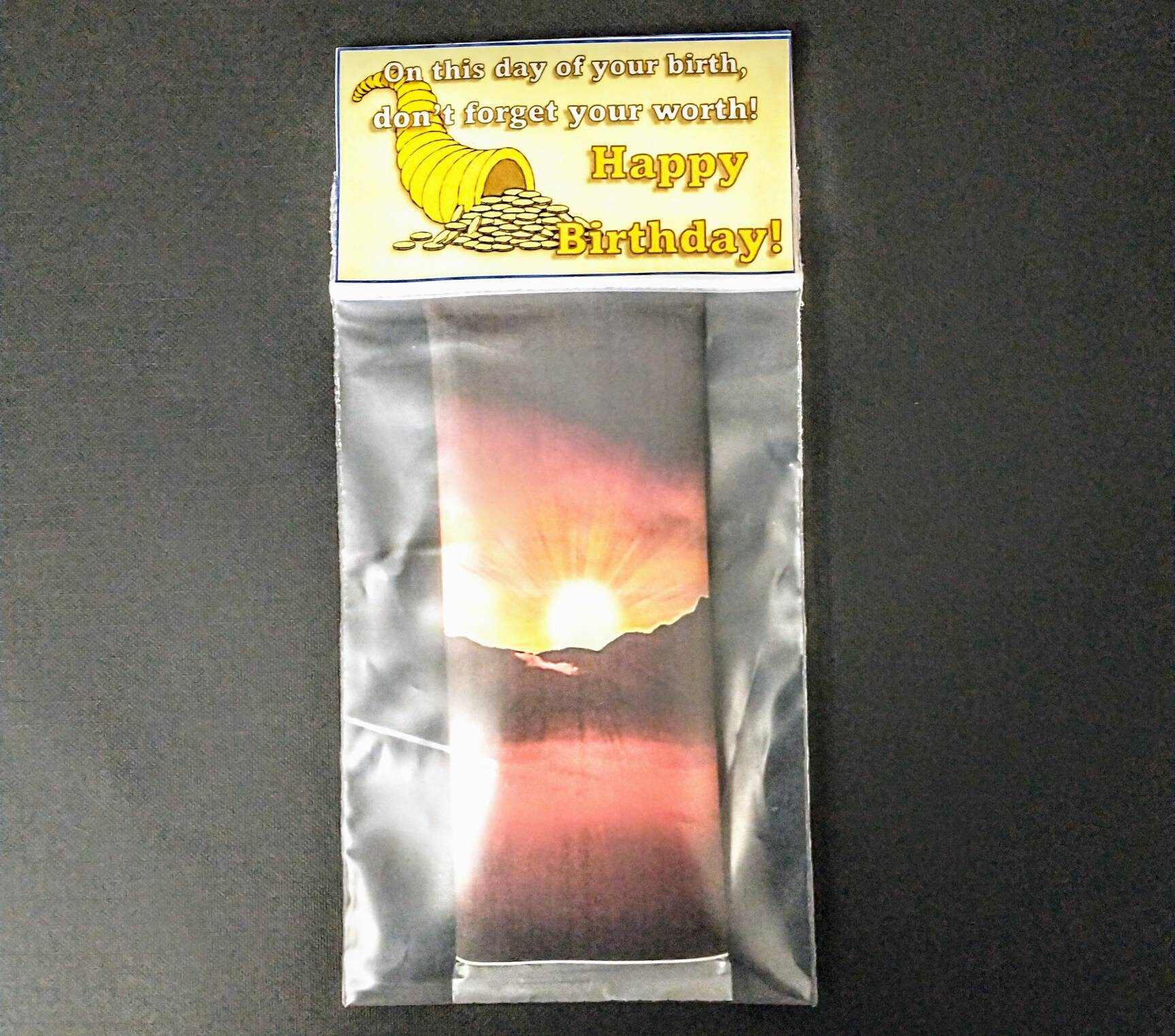 Birthday Bag Topper Printable for a Teacher's Gift, Office Handout or ...