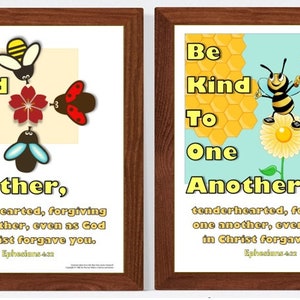 Ephesians 4:32 Bible Printable - Be Kind to One Another - for Your ...